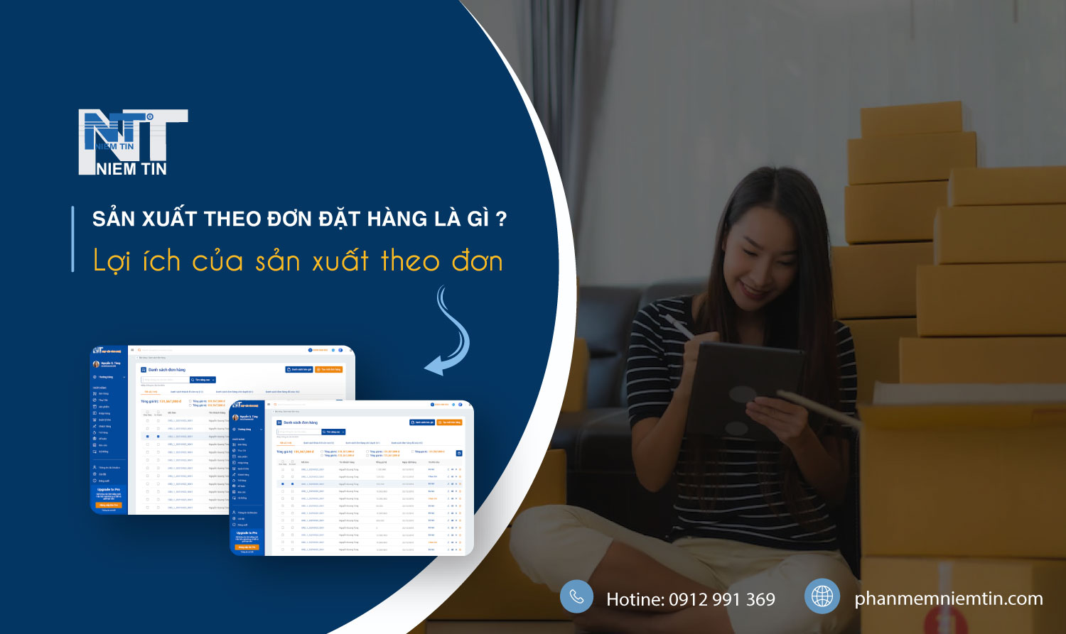 Sản xuất theo đơn đặt hàng là gì? Phần mềm quản lý sản xuất tốt nhất!